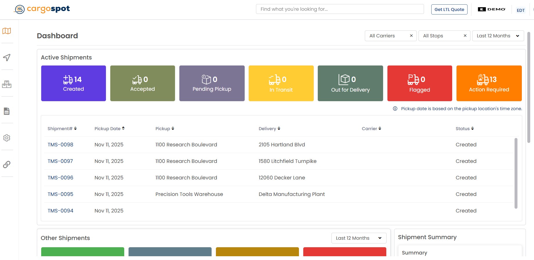 Cargospot | Collaborative Logistics Operating System
