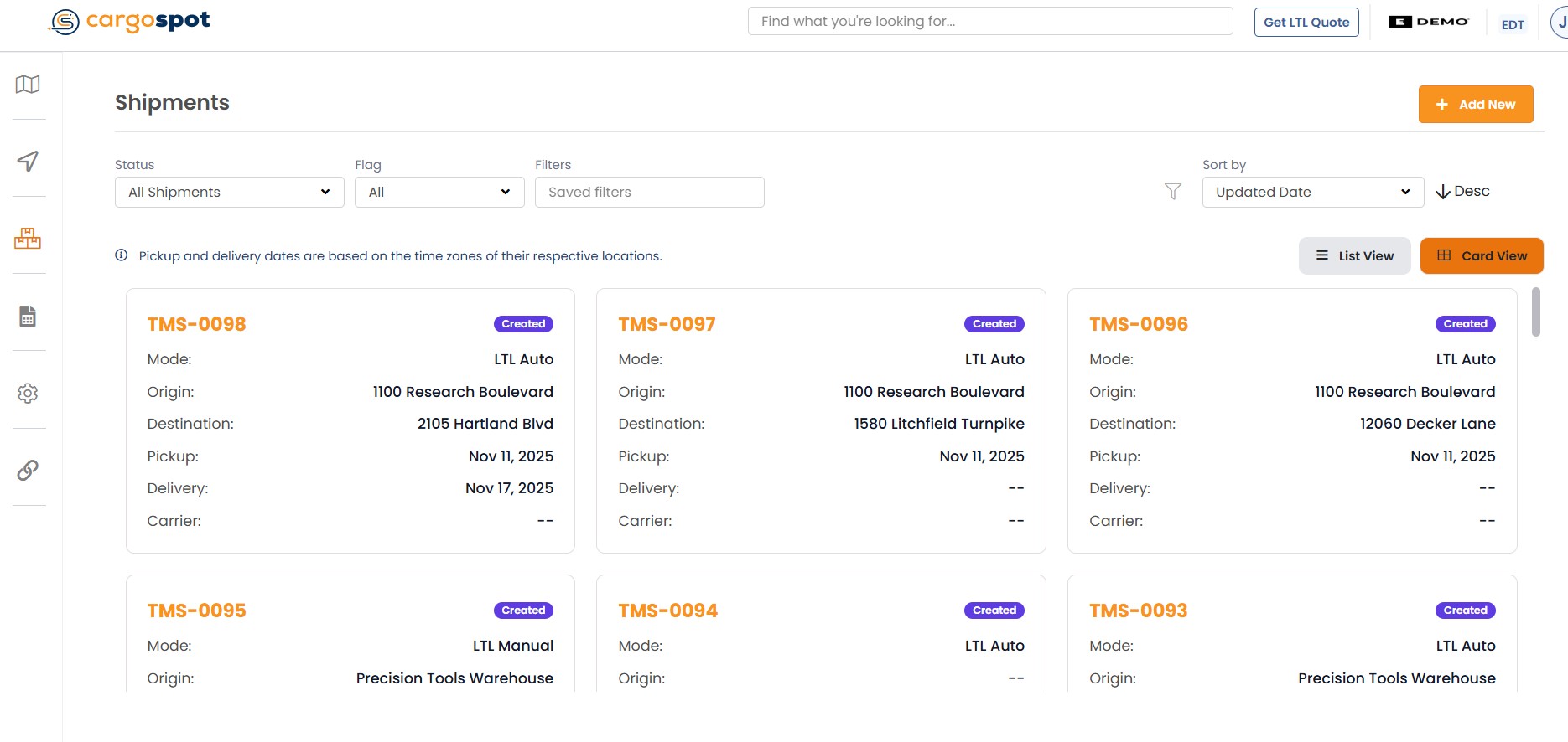 Cargospot | Collaborative Logistics Operating System